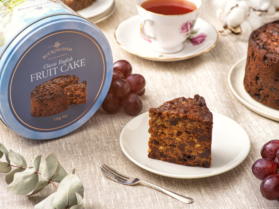 English Fruit Cake Gift Tins | Buy Online – Buckingham-Cakes